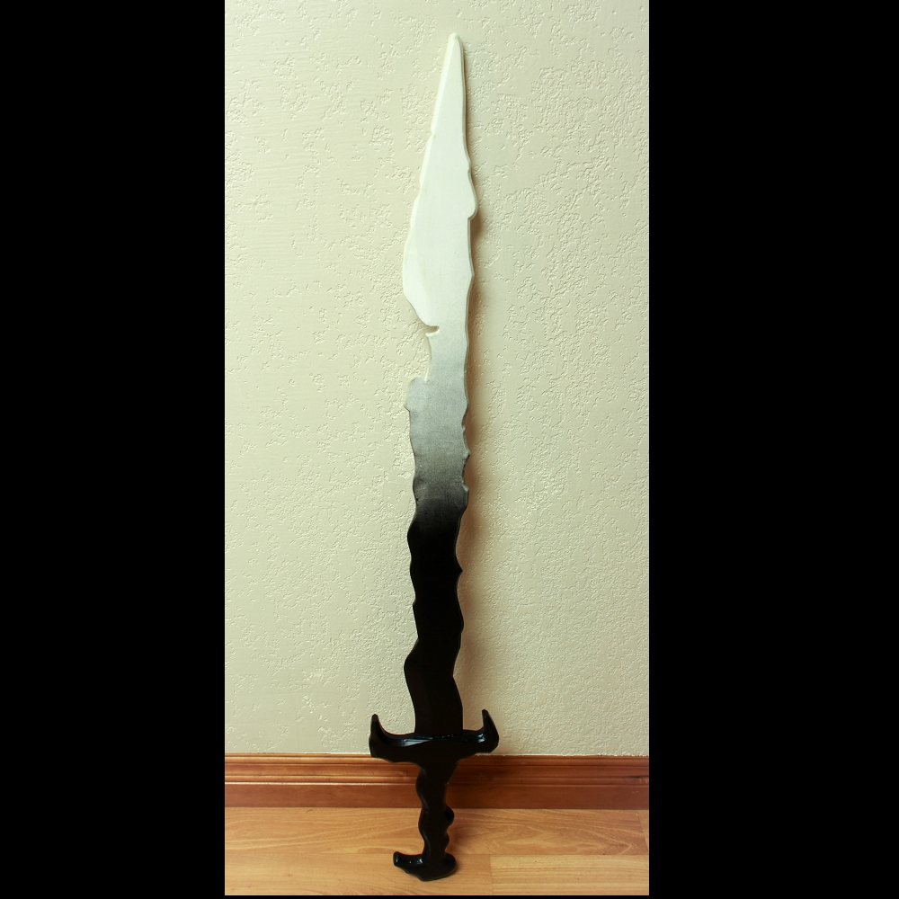 3D Printable Dreadfang Sword - Destiny by Kirby Downey