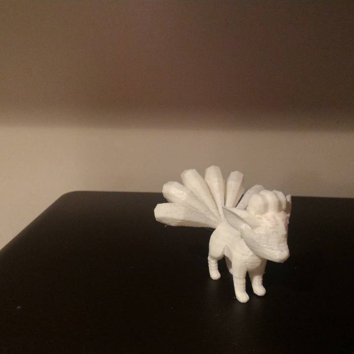 3D Printable Pokémon -Vulpix by LA