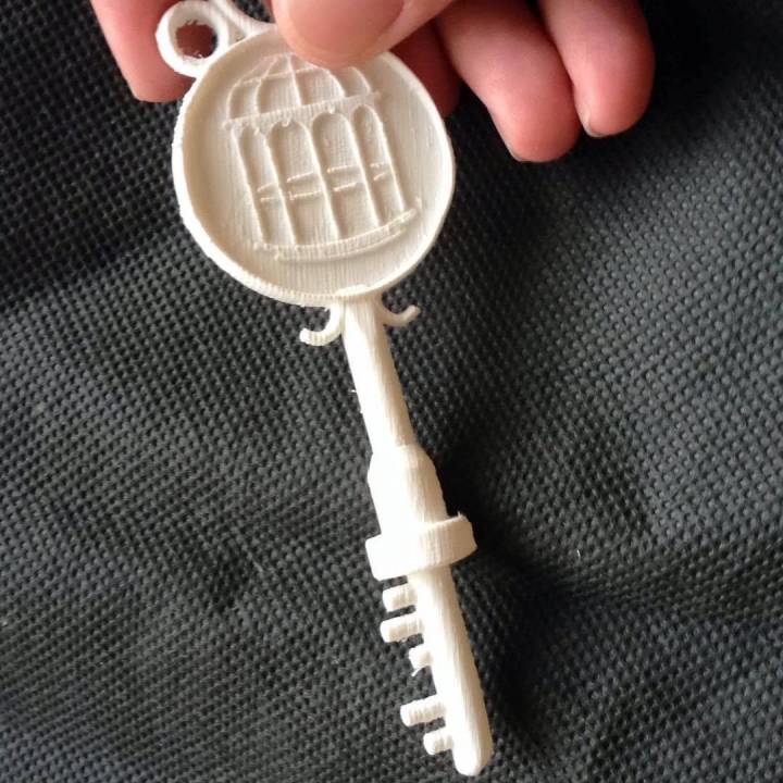 3D Printable Bioshock Infinite Key by Devin Gentner