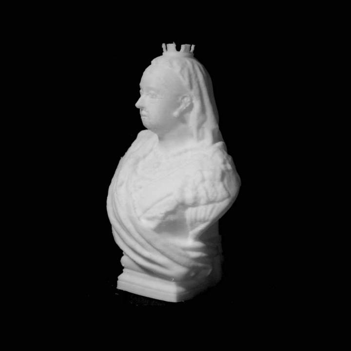3D Printable Queen Victoria at The Kelvingrove Museum, Glasgow by Scan ...