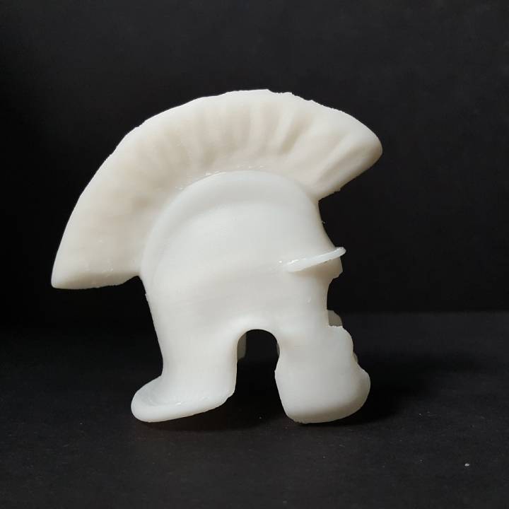 3D Printable Centurion Helmet by Robert Bergeron