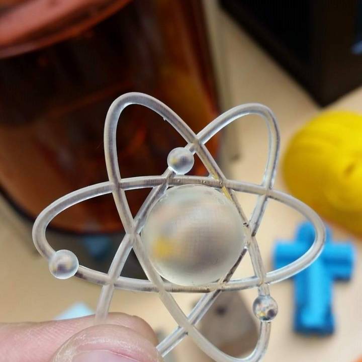 3D Printable Atom by N3D proto