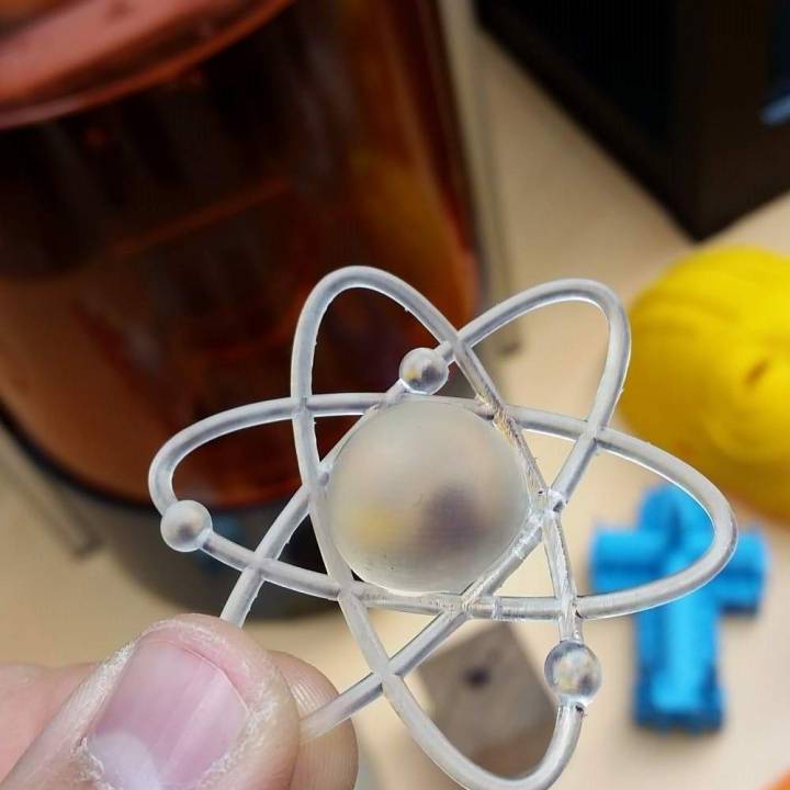 3D Printable Atom by N3D proto
