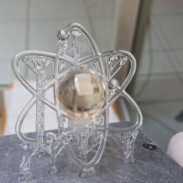 3D Printable Atom by N3D proto