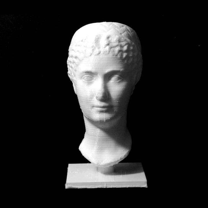3D Printable Portrait of Matidia Minor at The Metropolitan Museum of ...