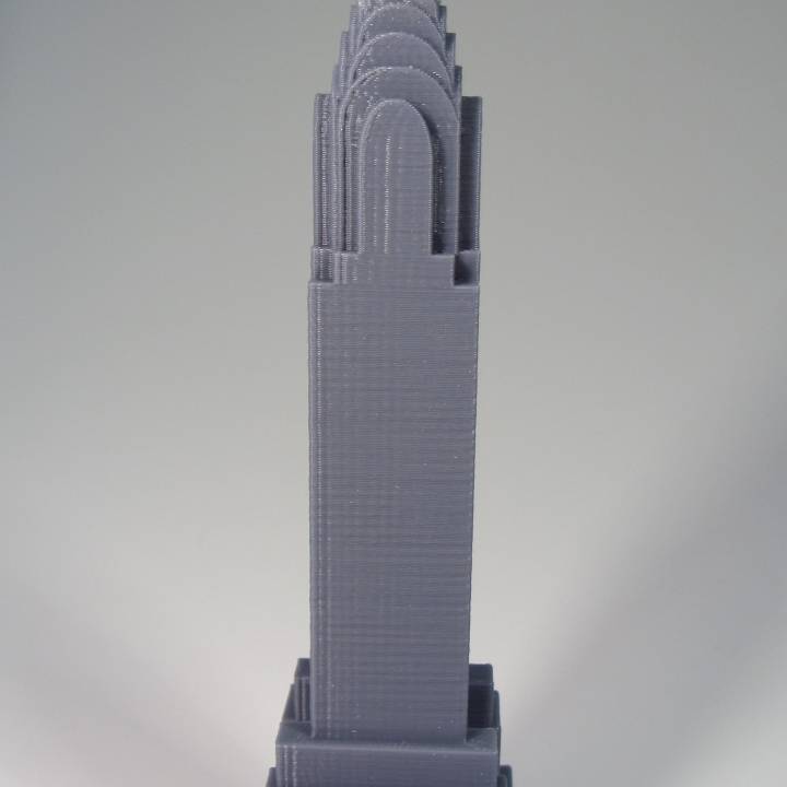 3D Printable chrysler building by lorenzo rava