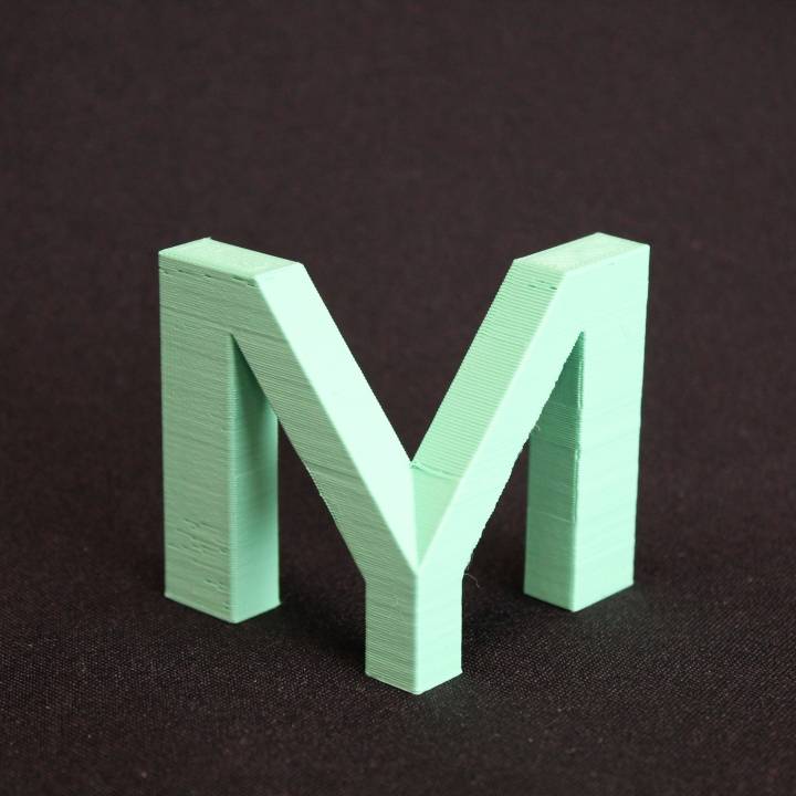 3D Printable MyMiniFactory Logo by Lucie Laborde