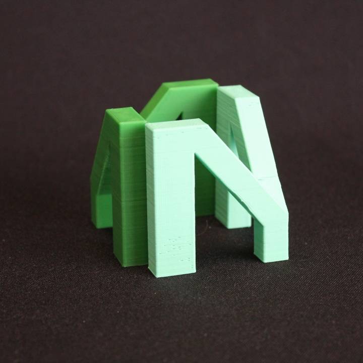 3D Printable MyMiniFactory Logo by Lucie Laborde