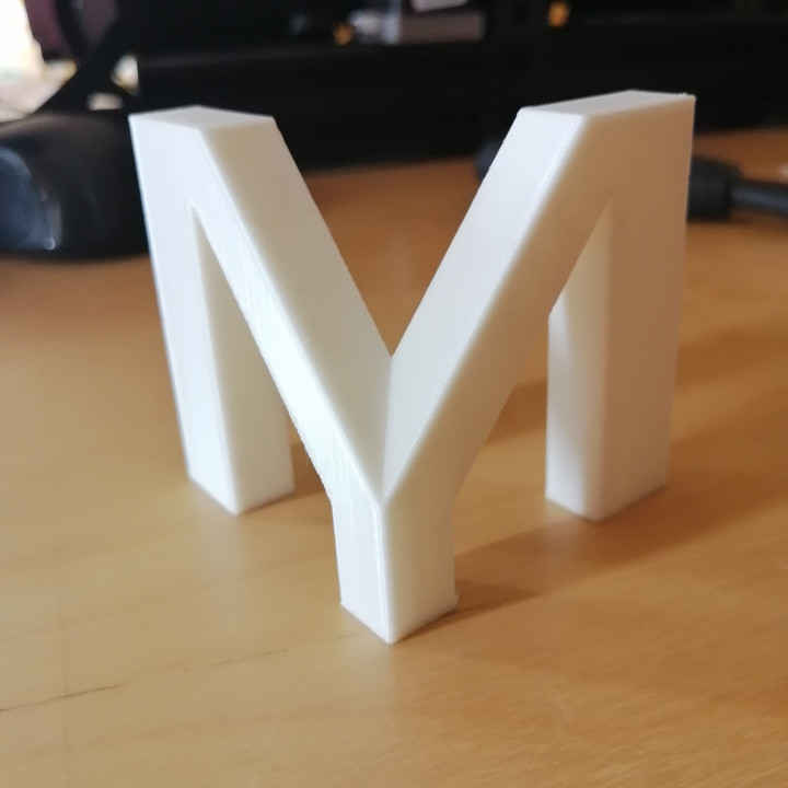 3D Print of MyMiniFactory Logo by leviticus198