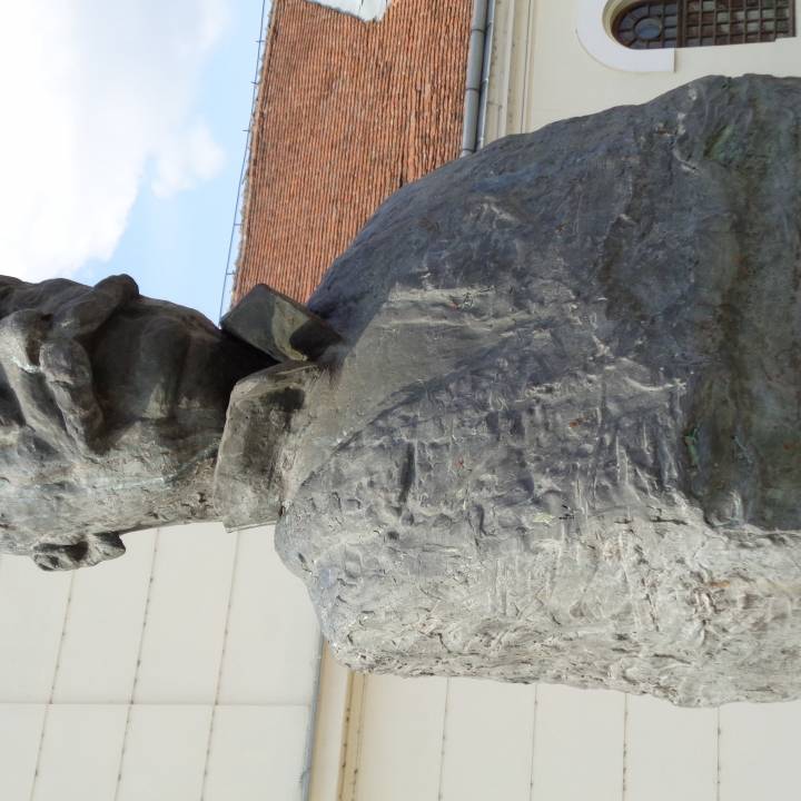 3D Printable Ioan Rațiu bust in Alba Iulia, Romania by Alban Pllana