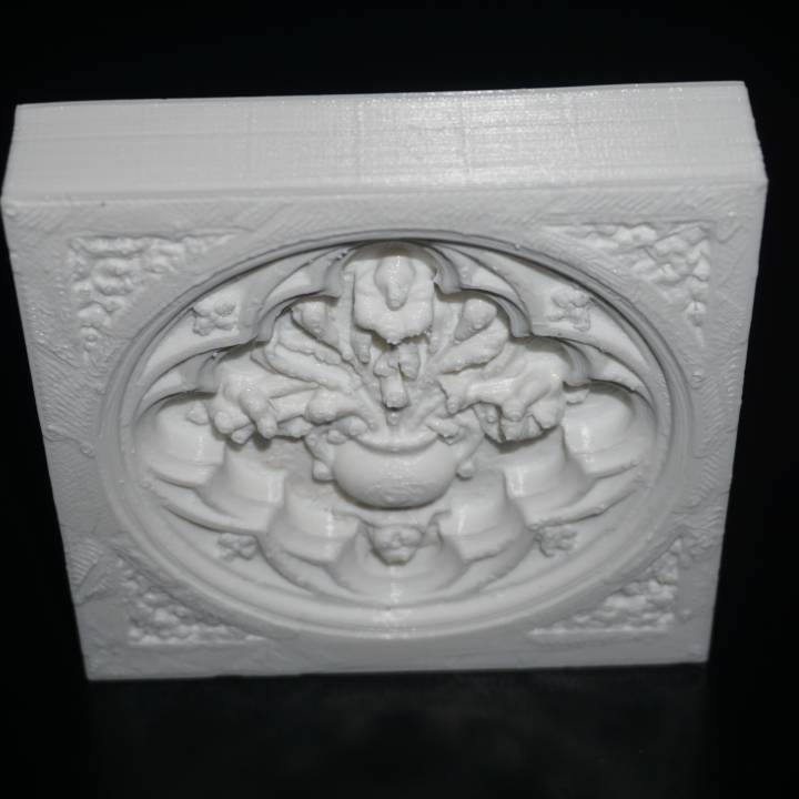 3D Printable Stone Carving Detail at St. Hugh's, Lincoln by Scan The World