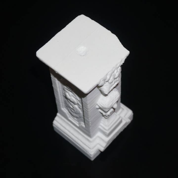 3D Printable Column (2) at KODE Art Museums, Bergen by Oliver Laric