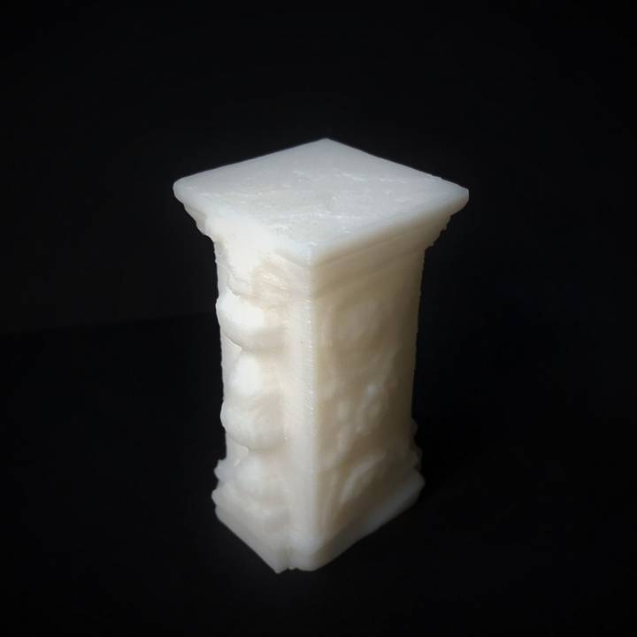 3D Printable Column (3) at KODE Art Museums, Bergen by Oliver Laric