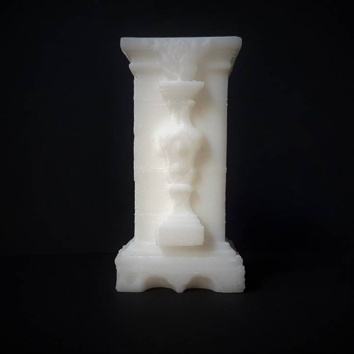 3D Printable Column (5) at KODE Art Museums, Bergen by Oliver Laric