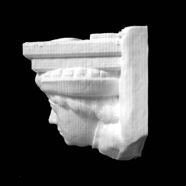 3D Printable Human Headed Corbel (2) at The Grand Curtius Liege ...