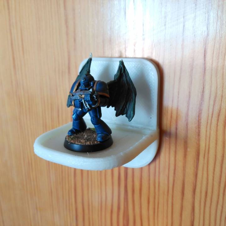 3D Printable Mini Shelf by Kevin Occhiuto