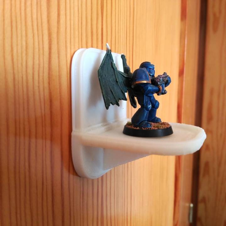 3D Printable Mini Shelf by Kevin Occhiuto