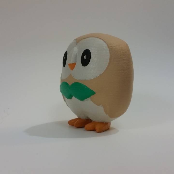 Descargar Rowlet - Pokemon Sun & Moon Grass Starter de Garrett Kearney