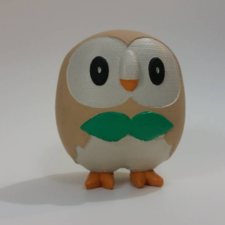 Descargar Rowlet - Pokemon Sun & Moon Grass Starter de Garrett Kearney