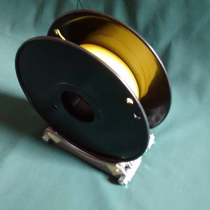 3D Printable Printer Reel Roller by J R Cresser