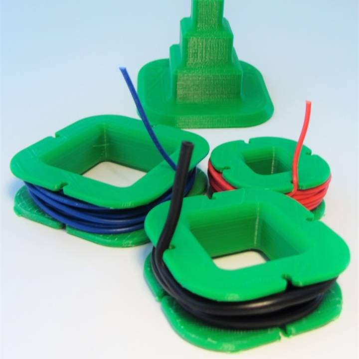 3D Printable Cable Base by Lewis Manuel