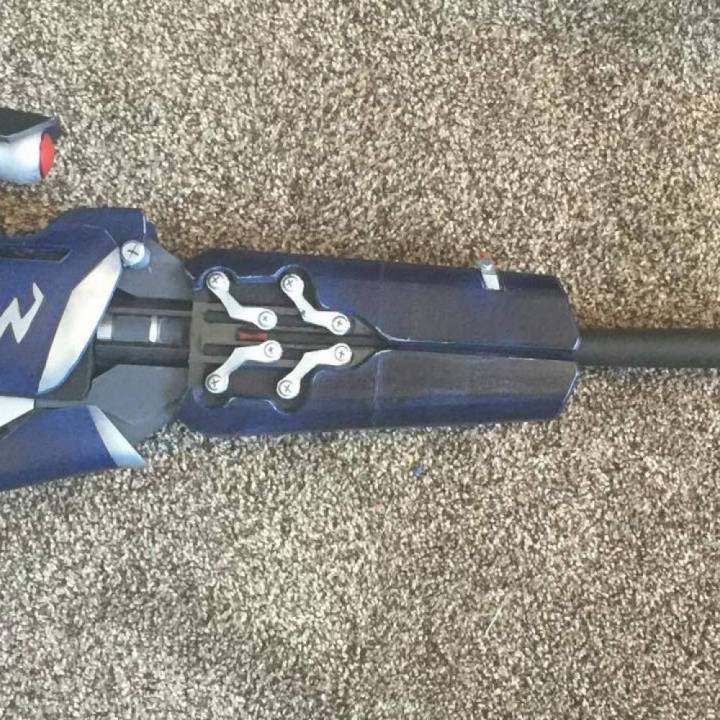 3D Printable Overwatch- Widowmaker Sniper Rifle by R3dFox Studio
