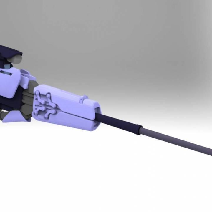 3D Printable Overwatch- Widowmaker Sniper Rifle by R3dFox Studio