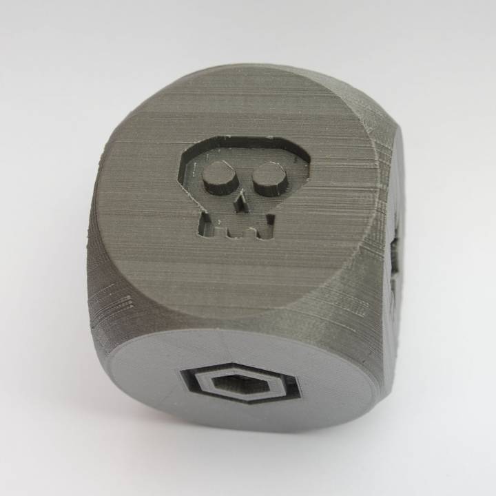 3D Printable Random Encounter Dice by Jeffery Fisher