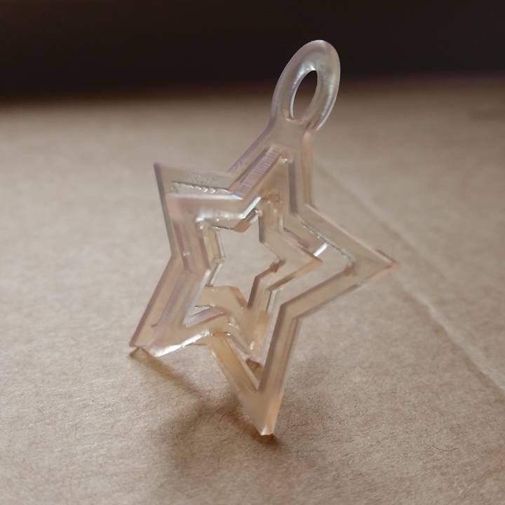 3D Printable Star by Bogdan Dowlaszewicz