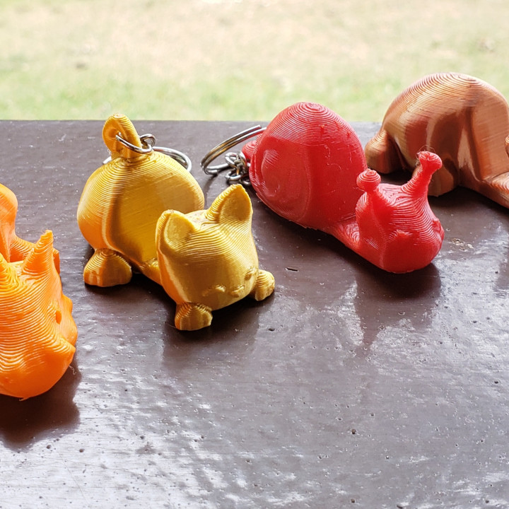 3D Print of Keychain / Smartphone Stand by lcalbero