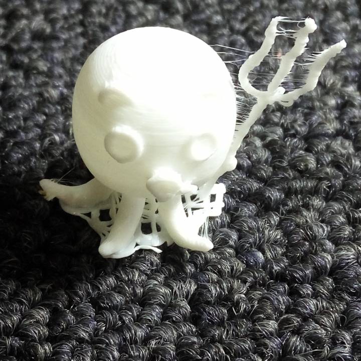 3D Printable Octopus by Robert Bergeron
