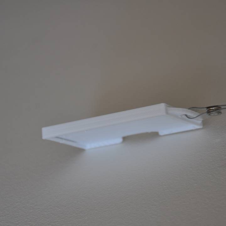 3D Printable Double ID badge holder by Mike DeHate