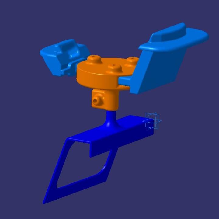 3D Printable Hat Rack by Mike DeHate