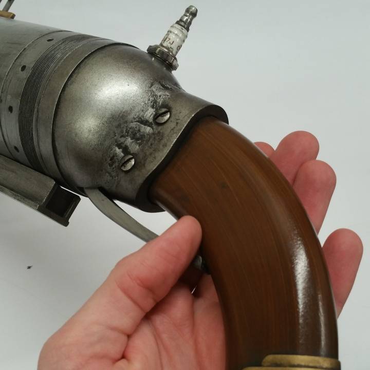 3D Printable Bioshock - Grenade Launcher by Daniel Lilygreen