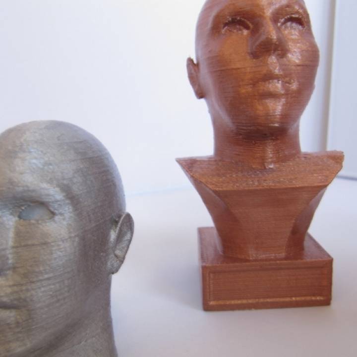 3D Printable FaceGen Statue Template by 3D Central