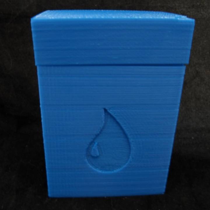 3D Printable Magic The Gathering Mana Deck Boxes by 3D Central