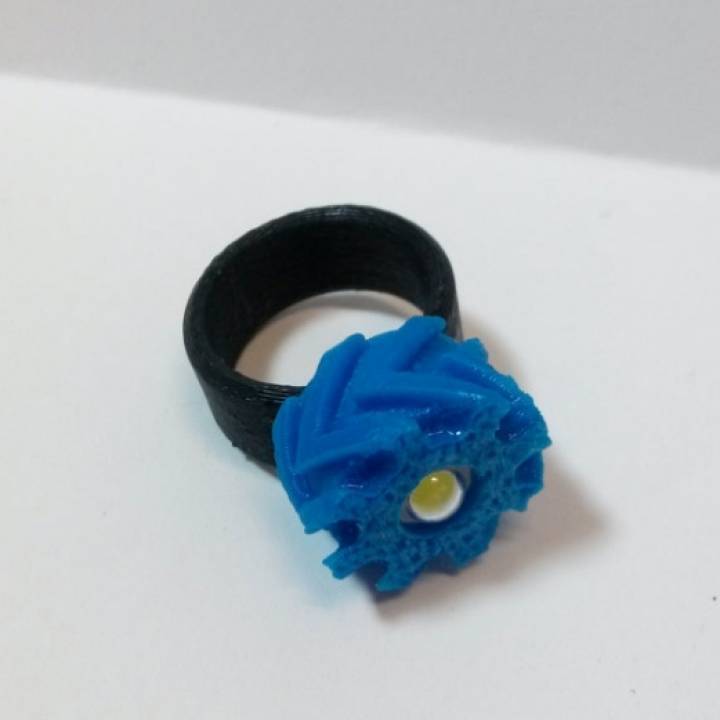 3D Printable Flashlight Ring by 3D Central