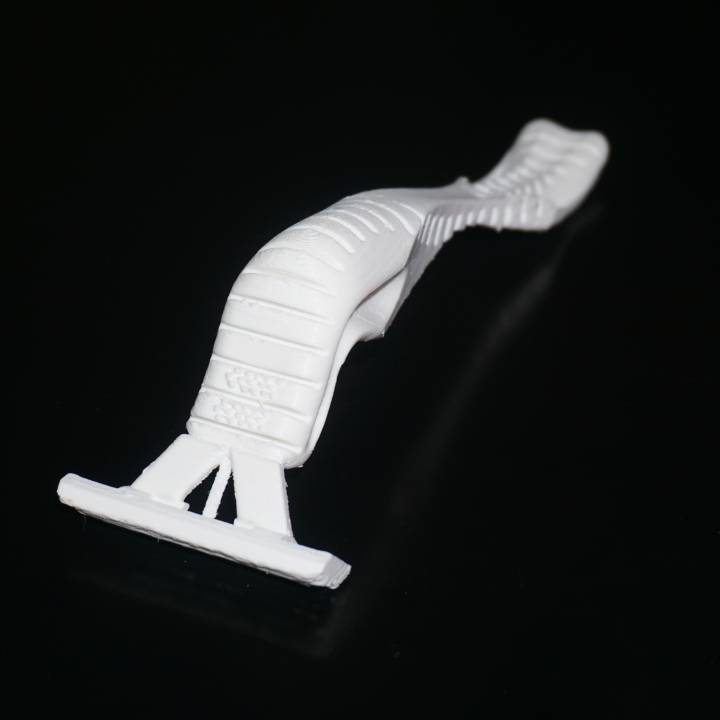 3D Printable Shaving Razor by John Woodrum