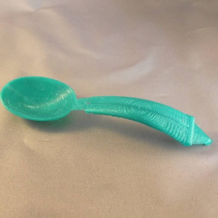 3D Printable Spoon by John Woodrum