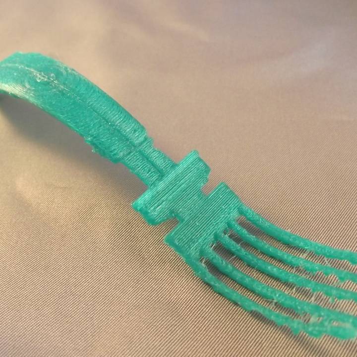 3D Printable Fork by John Woodrum