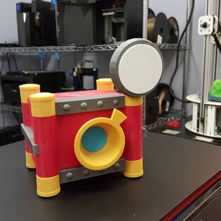 3D Printable Hipster Link Steampunk Camera Cosplay! by 3D Central