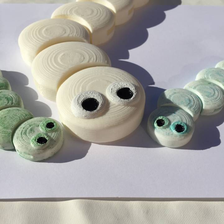 3D Printable Slitherio by Jon Cleaver