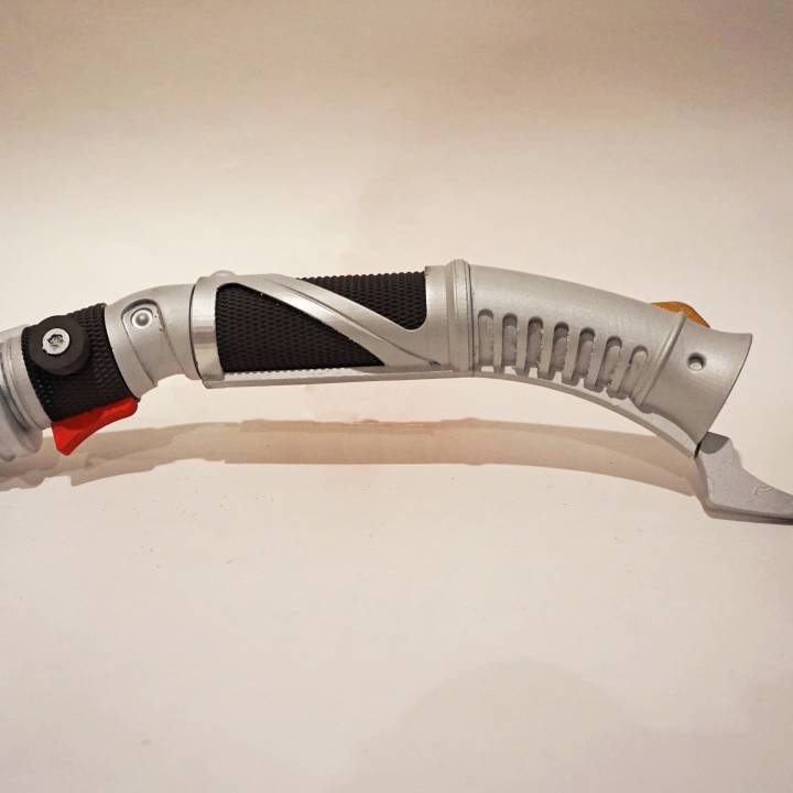 3D Printable Count Dooku's Lightsaber by Brad Harris