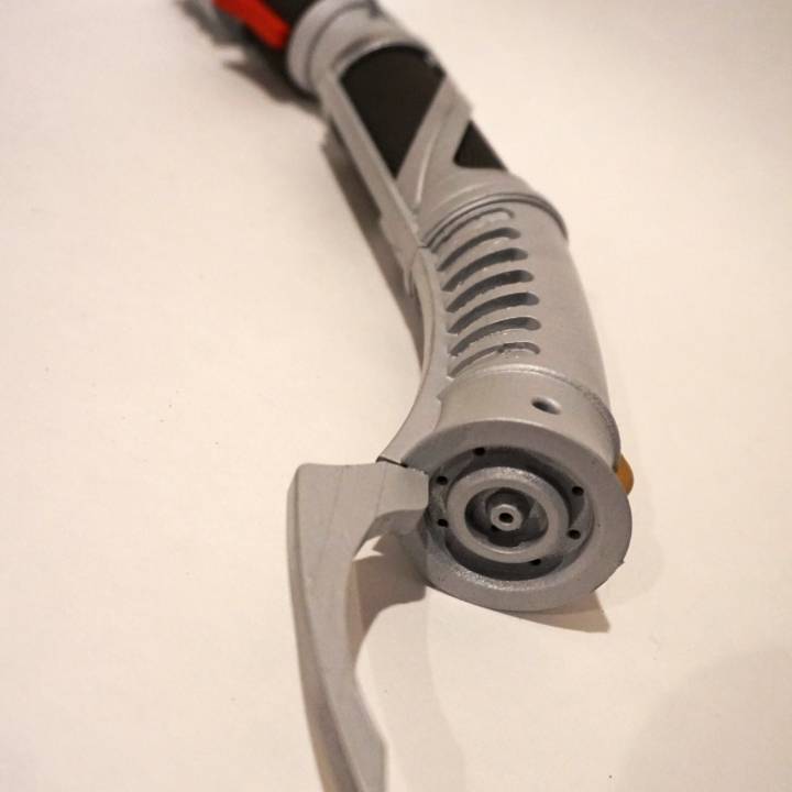 3D Printable Count Dooku's Lightsaber by Brad Harris