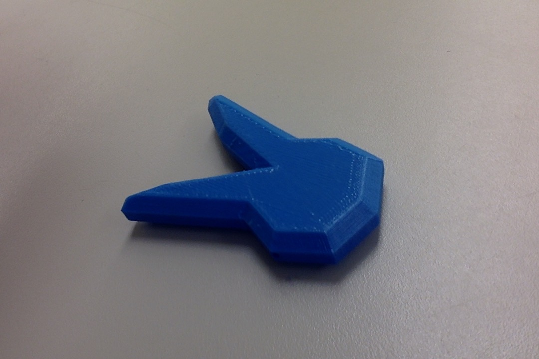 3D Printable D.va Light gun keychain (Overwatch) by Sim Jia Jun