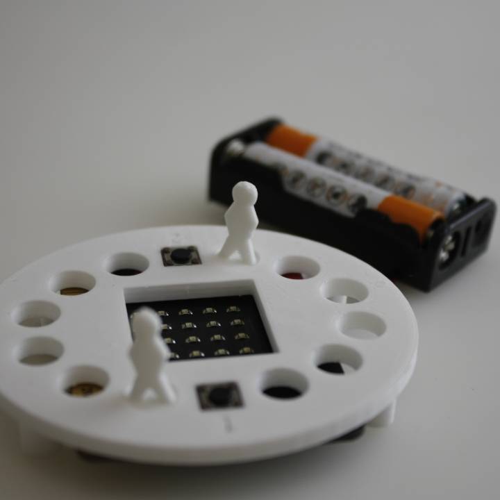 3D Printable micro:bit Board Game by Larkin Sayre