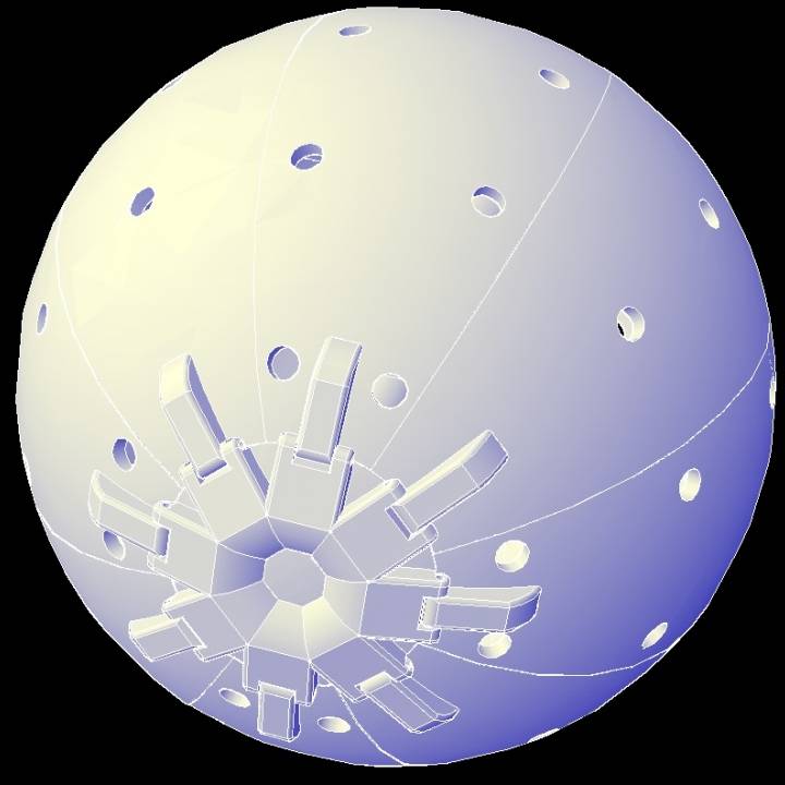 3D Printable Phosphex Bomb – 40k Cosplay by Matt Morton