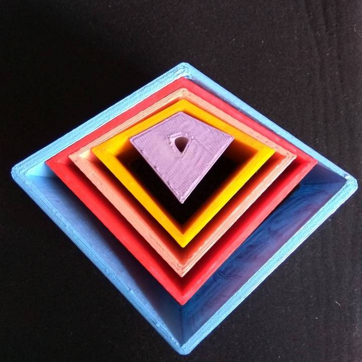 3D Printable Beautiful rectangles by JRV by Alex Dornback