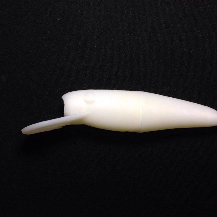 3D Printable Fishing Lure by Joseph E. Yanes