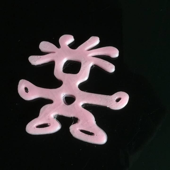 3D Printable Crumpler Logo by 3DSG